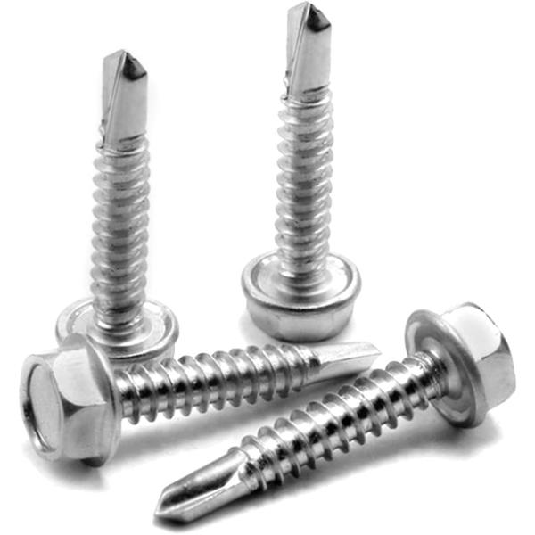 バリエーションコード : 2BJV9XJ6OQ「用途」鉄板に直接打てるセルフドリリングスクリューです。穴をあける必要なく 電動工具 を使用し簡単に施工が可能です。「頭部形状」六角6カク（ヘックス）「材質」ステンレス SUS410 「本数」1...