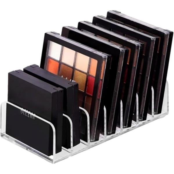 バリエーションコード : 2BJW3PTTW4「 アイシャドウパレットをキレイに収納 」 メイクアイテムを整理整頓したいけれど、収納方法に悩んでいる方に朗報。2サイズ展開のアイシャドウ収納ケースです。「 7つの仕切り板 」 7個の仕切りがあ...