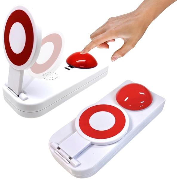 バリエーションコード : 2BJC2RXPG0「2個セット販売」追加用のピンポンブザーとなります「早押しアンサー」音と同時にパネルが立ち上がります「盛り上がります」クイズ番組気分が味わえます「材質」ABS樹脂「使用電池」単四乾電池(1.5V...