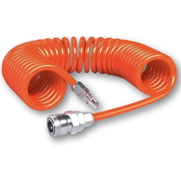 バリエーションコード : 2BJW5CTLK3「柔軟なPUスパイラルホースで作業効率を加速」軟質塩化ビニールに比べ、弾力性と柔軟性に富むポリウレタン樹脂素材を採用したスパイラルエアホースです。しなやかで柔らかく、耐摩耗性や耐油性、軽量性など...