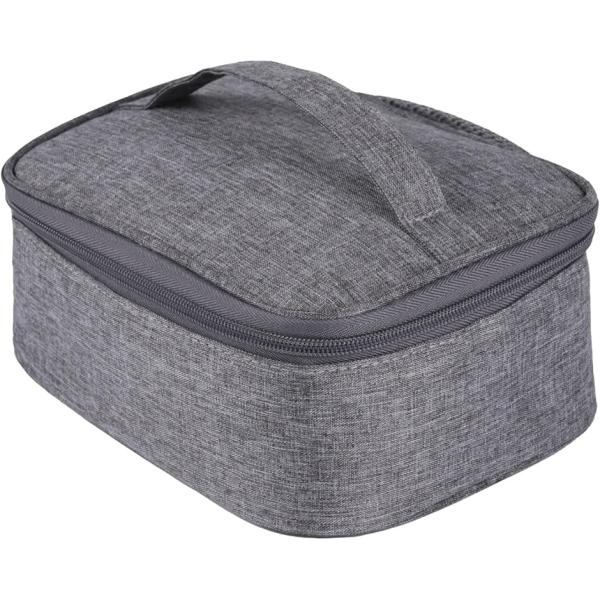 「保温・保冷機能付きランチバッグ」このランチバッグは内側にアルミ箔素材を採用しており、優れた保温・保冷効果を発揮します。サイズは21x16x8cmで、容量は2.5L、重量はわずか200gと軽量です。外側は撥水性に優れたオックスフォード生地を...