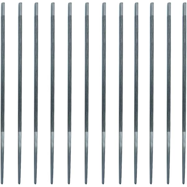 バリエーションコード : 2BJWDWJRGH・チェンソー(チェーンソー)の刃研ぎするための丸ヤスリ12本セットです。・木材を伐採するソーチェン(ソーチェーン)部分を研磨する棒ヤスリ部分をまとめ売りしています。消耗していくやすり研ぎ器部分で...