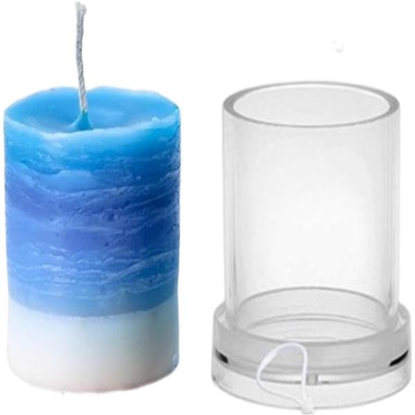 バリエーションコード : 2B2Y28NOPS円柱のキャンドルモールドです。手作りのキャンドル・石鹸作成にご利用頂ける型です。透明なので、制作中にデザインが確認でき、初心者の方でも安心してご利用頂けます。高品質のプラスチック製で、耐久性・高...