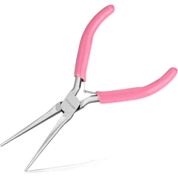 バリエーションコード : 2BJ0TX5GSL用途：軟鉄線や銅線を曲げる、ねじる、掴む、挟む電工作業に役立つ工具です。ジュエリー製作、手芸用品やDIYにも最適です。ぎざぎざの溝がないタイプですので、パーツに傷が付きにくいです。特長：板バネ付...