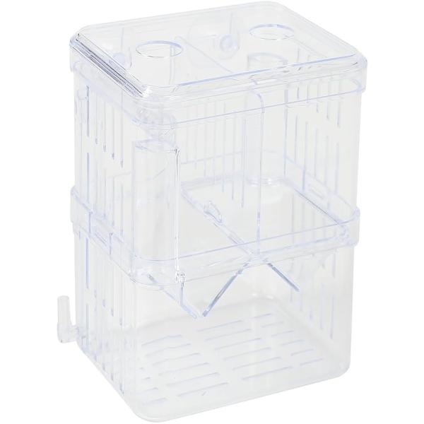 バリエーションコード : 2B9IHLIX8D「大切なペットに」飼っている魚の保護にお使いいただける隔離ボックスになります。攻撃的な魚や負傷した魚、病気の魚や小型のエビなどを隔離でき、 稚魚の生存率をあげることができます。「軽量なプラスチッ...