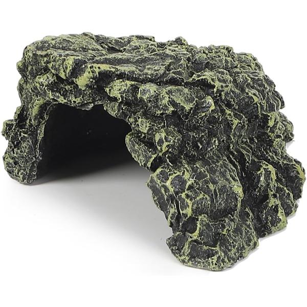 「爬虫類の隠れ家に」ペット用のシェルターになります。洞窟のようなデザインになっており、水槽内に設置した際も雰囲気を崩すことなく環境を整えることができます。「丈夫な樹脂製」穴の中や石の下などで寝る爬虫類にとって、狭い穴や隙間は安心感を与えるこ...