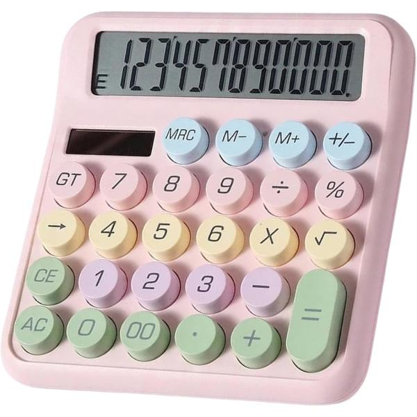 バリエーションコード : 2BRNT4TF89かわいいパステルデザイン：パステルカラーx韓国風のレトロデザインで、デスクをおしゃれに彩る「大人かわいい電卓」です。SNS映えするデザインで、毎日の作業が楽しくなります。クセになる打ち心地：メカ...