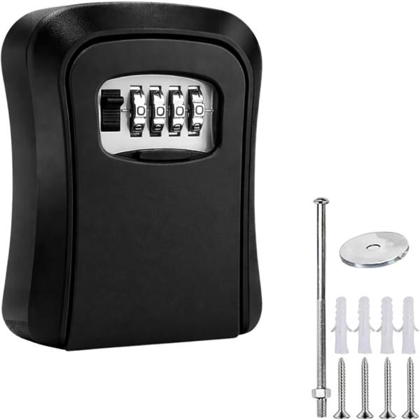 バリエーションコード : 2BR11945I2「堅牢な防犯性能」 高強度のアルミニウム合金を採用。衝撃や切断に強く、大切な鍵や貴重品を外部の衝撃から守ります。実利を求める方に最適な、安定した品質のセキュリティボックスです。「大容量・多機能収...