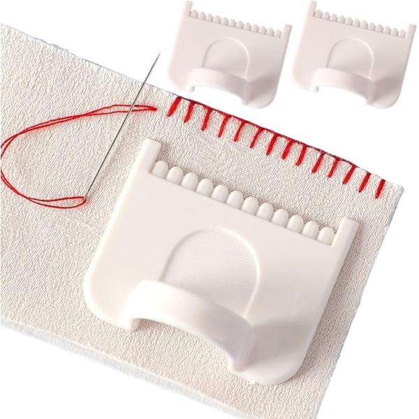 バリエーションコード : 2BR1DFFV5W＊ ピッチは3.5ｍｍ 作業中に定規を持ち替える必要なし。縫いながら幅をすぐ確認でき、手を止めずに作業できます。＊程よい大きさ 針の頭が通らないとき、指ぬきとして押し込むことができます