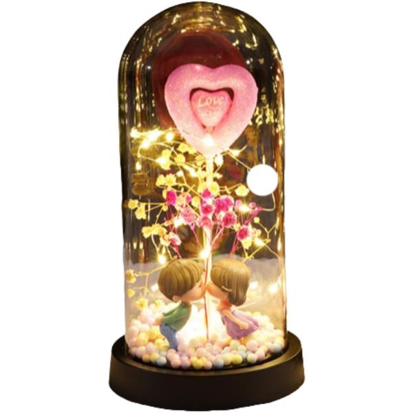 バリエーションコード : 2BR1QYLKYQムード満点。エレガント感が漂うハート型フラワーライトです。愛くるしいお人形が付属。あなたのお部屋をロマンチックな空間に演出してくれます。あなたをいつも支えてくれている奥様へのサプライズプレゼント...