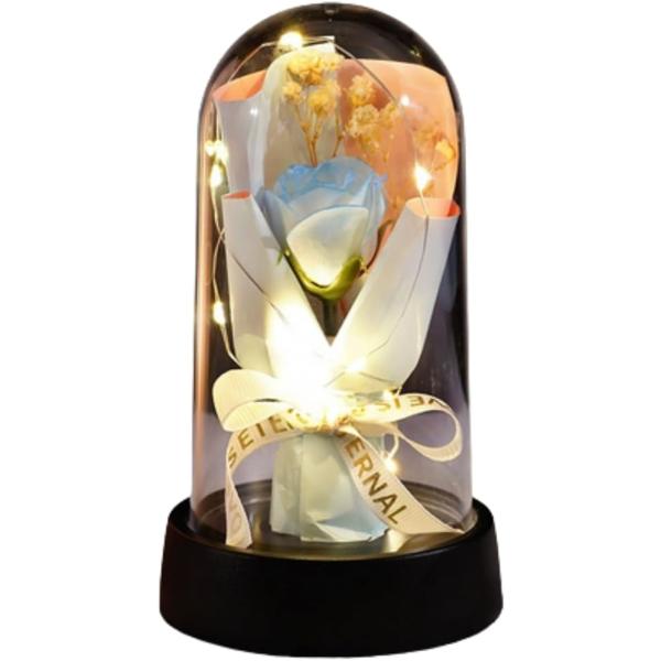 バリエーションコード : 2BR1QD0WYVムード満点。エレガント感が漂うブーケ型フラワーライトです。あなたのお部屋をロマンチックな空間に演出してくれます。あなたをいつも支えてくれている奥様へのサプライズプレゼントにいかがでしょう。彼女へ...