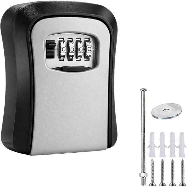 バリエーションコード : 2BR11945I2「堅牢な防犯性能」 高強度のアルミニウム合金を採用。衝撃や切断に強く、大切な鍵や貴重品を外部の衝撃から守ります。実利を求める方に最適な、安定した品質のセキュリティボックスです。「大容量・多機能収...