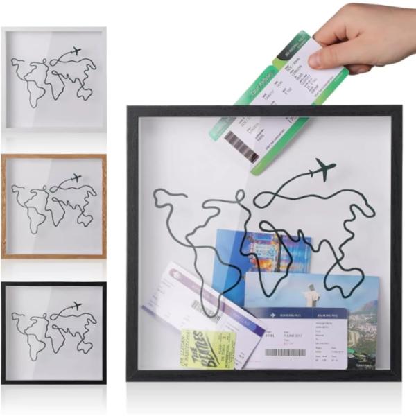 バリエーションコード : 2BR2Q1RDGP「チケットホルダーで思い出を美しく収納」旅行チケット、映画の半券。大切な思い出だけど整理が面倒で、引き出しに眠ったまま。このチケットホルダーなら、上部のスリットから入れるだけで簡単に収納できます...