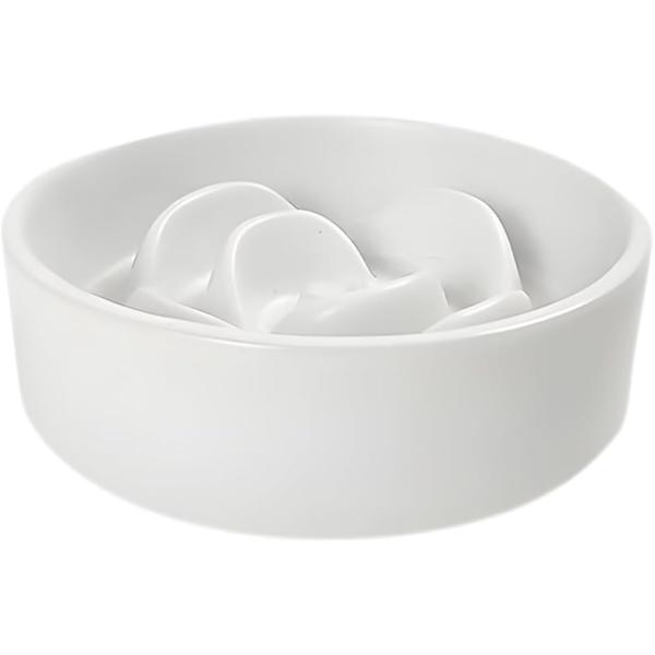 バリエーションコード : 2BR5N3LY89「ガツガツ早食いが、楽しい「探し食べ」に。愛犬・愛猫のための、やさしい陶器製フードボウル」「急いで食べて、すぐに吐いてしまう。。」そんな愛犬・愛猫の早食いの癖にお悩みの飼い主様へ。ボウルの中に設...