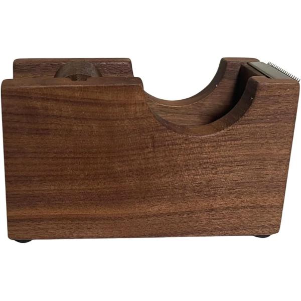 「ウォールナットの上質な質感」 深みのある褐色が特長のウォールナット無垢材を使用しました。緻密で美しい木目は、お部屋のインテリアとして空間を格上げし、おしゃれな大人の文具として高級感を演出します。オイルフィニッシュ仕上げで、しっかりとした重...