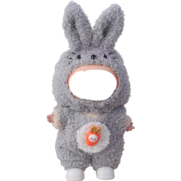 バリエーションコード : 2BR6K1DRTQラブブ用の服です。おしゃれに着せ替えれば、写真撮影やお出かけがもっと楽しくなります。SNS映え間違いなしの可愛さで、つい持ち歩きたくなる推し活・ぬい活の必須アイテムです。「 適用サイズ 」約17...