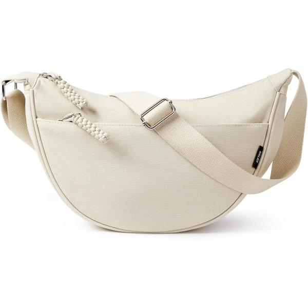 バリエーションコード : 2BR5GQ6IU6「エコ材質」このショルダーバッグはファッション性と環境保護性を兼ね備えています。GRS 認証済みの再生可能な環境配慮型コットン素材を採用、肌触りが柔らかいだけでなく、洗浄やメンテナンスも簡単です...