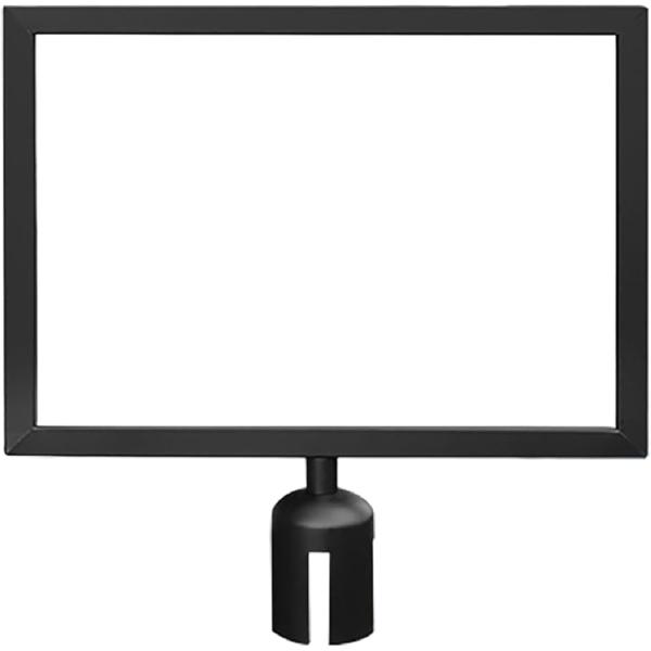 バリエーションコード : 2BUNC6P6PR「ベルトパーテーションに取り付けるだけ、工具不要で即座に情報掲示」既存のベルトパーテーションポールに工具なしで簡単に取り付けられる案内板ホルダーです。60mm径の支柱に対応しており、受付や店舗で...