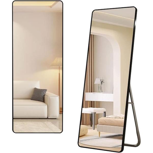 バリエーションコード : 2BU0U6G9GH「素材」ガラス、アルミ合金、PVC、「サイズ」120x30cm「多機能設計」スタンド式および壁掛けの両用が可能な全身鏡であり、試着室や寝室、女子寮など、さまざまな空間に適応します。美観と実用性を...