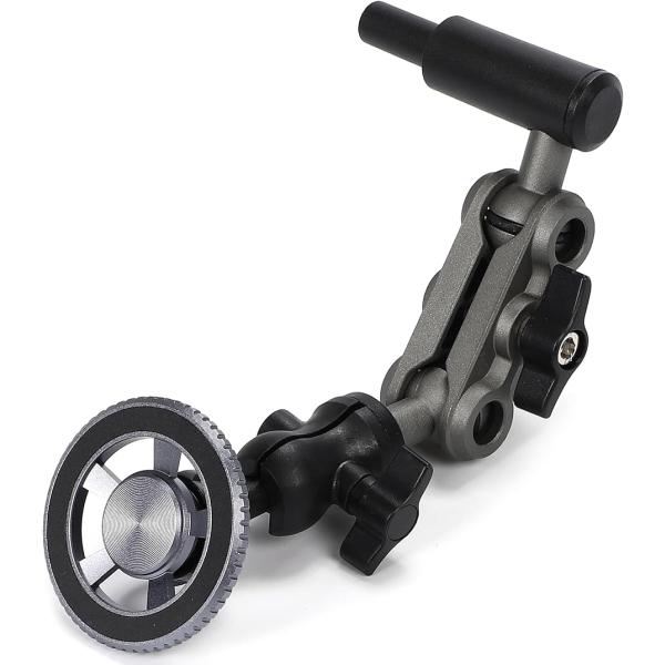 「製品仕様」素材：アルミ合金＋ナイロンファイバー / サイズ：約 22.5 x 6.0 x 7.7 cm / カラー：ブラック / 付属品：取付ネジx3本（M6規格：60mm、50mm、40mm）「強力磁気吸着」吸盤不要。アシストグリップの...