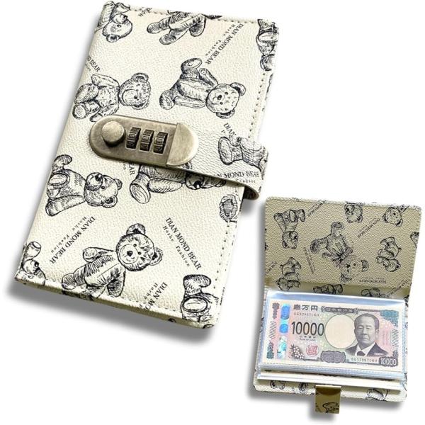 バリエーションコード : 2B9S4G46G4クラシックベアー風デザインを採用し、甘くなりすぎない落ち着いた印象に仕上げています。お札を整理しながら収納できるため、貯金や家計管理を習慣化しやすい構造です。見た目と実用性のバランスを重視したデ...