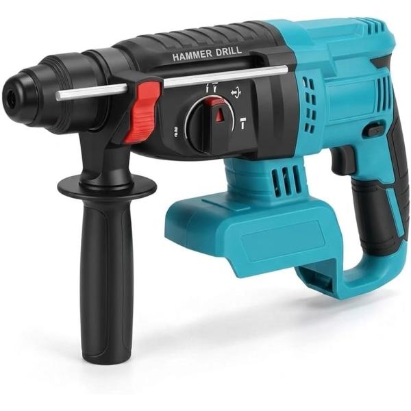 「高出力ブラシレスモーター搭載」耐久性に優れたブラシレスモーターを採用し、火花が出にくく安定した動作を実現、メンテナンス負担を軽減しながら高効率でパワフルな穴あけ・破砕作業をサポートします。「3モード切替機能」ハンマードリル（回転＋打撃）・...