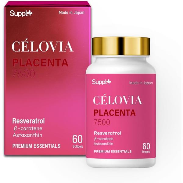 「オールインワン設計のプラセンタサプリ」 本商品は、製薬会社開発のオールインワン プラセンタサプリメントです。プラセンタ7500mg相当（30日分）を贅沢に配合。さらに１日あたり、アスタキサンチン：560μg、レスベラトロール：400μg、...