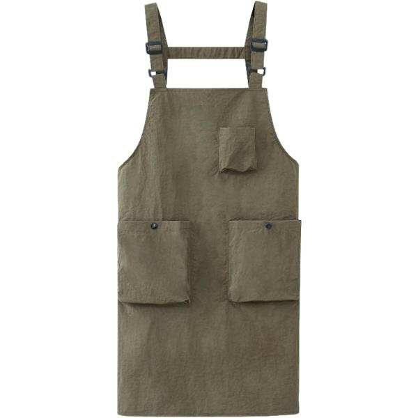 バリエーションコード : 2BR8JDCR3Y「タフに使えるロング丈ワークエプロン」撥水加工を施したこのエプロンなら、水仕事やガーデニングでの泥汚れもしっかりガードします。サッと拭き取るだけでお手入れができるので、汚れを気にせず思いっきり作...