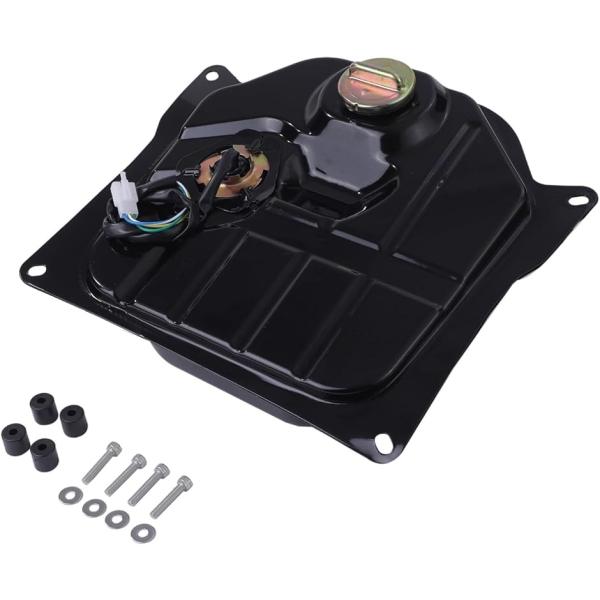 ホンダ ズーマー ZOOMER AF58 ガソリンタンク 大容量燃料タンク 社外品になります。適合車種：ホンダ ズーマー AF58 / ラッカス 等　サイズ（約）：235mmx305mmx115mm　材質：鉄　カラー：ブラック　セット内容：...