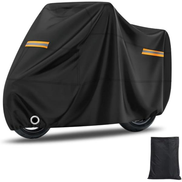 バリエーションコード : 2BRDVTS5TR「高品質S級素材x裏起毛で愛車を傷つけない」 バイクカバー厚手仕様として、耐久性に優れた高品質シルクポリエステルを採用。裏面には柔らかな裏起毛（綿ビロード）を施しており、クロスカブ110やハンタ...