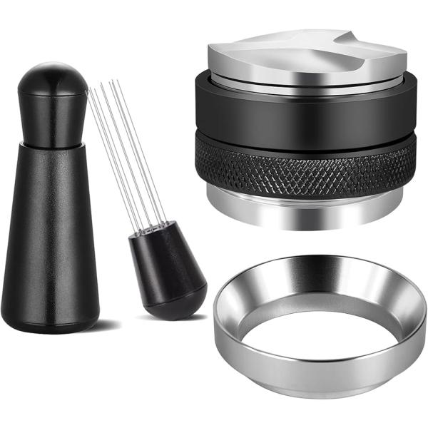 バリエーションコード : 2BRVK4OVKU51mm デロンギ ポルタフィルターに対応：デロンギをはじめとする、51mm 規格のエスプレッソマシンに設計されています。2-in-1 コーヒーディストリビューター＆タンパー：304ステンレス製...