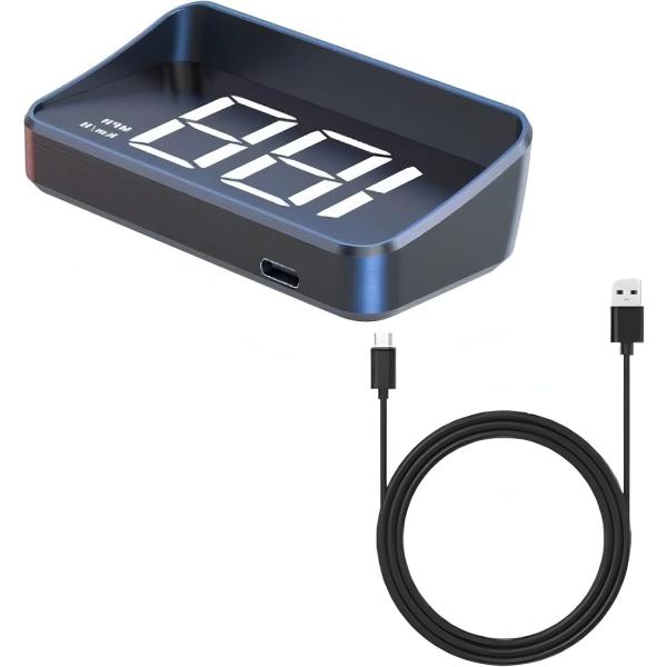 対応電圧：DC 12V／DC 24V兼用（車両側のUSB電源端子からの電源供給となります）表示方式：フロントガラス投影（HUD）方式主な表示内容：車速（km/hまたはmph切替）文字色はホワイト対応車種／用途：乗用車・トラック・バス等汎用構...