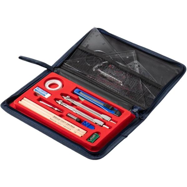 「商品特徴」海図製図に必要な道具が揃った15点セットで、収納ケース付きで持ち運びも簡単。「用途提案」船舶免許試験対策や、海図製図の趣味を始める方にぴったりの入門セット。「便利さ」コンパクトな収納ケースに収まるので、自宅でも外出先でも手軽に作...