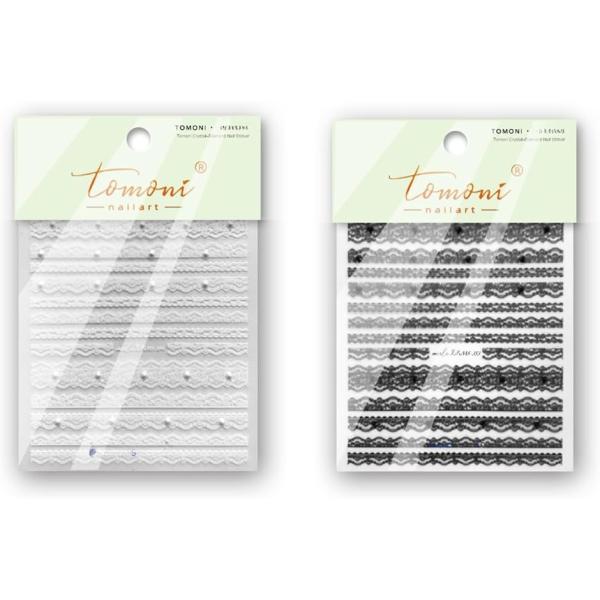 繊細で高級感のある「ネイル レースシール」。ガーリーやバレエコアのスタイルにぴったりな上品なデザインで、ブライダルネイルや特別な日の装いにもおすすめ。薄く爪にしっかりフィットし、まるで本物のレースをあしらったような仕上がりに。ネイルサロンで...