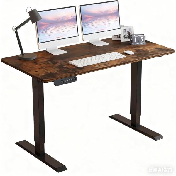 バリエーションコード : 2BRTSISIXJ「商品仕様」：足＋天板 。天板：幅約120CMx奥行約60CM /幅約140CMx奥行約60CM 。天板の厚み：1.2cm。高さ 69〜115CM 調節可能。天板材料:化粧合板。足材料:鋼鉄合金...