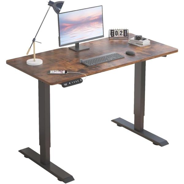 バリエーションコード : 2BRTSISIXJ「商品仕様」：足＋天板 。天板：幅約120CMx奥行約60CM /幅約140CMx奥行約60CM 。天板の厚み：1.2cm。高さ 69〜115CM 調節可能。天板材料:化粧合板。足材料:鋼鉄合金...