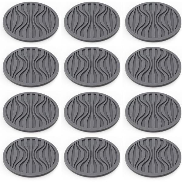 バリエーションコード : 2BRFC92N4V「シリコン製で結露防止＆吸水性抜群」 高品質な食品グレードシリコンを採用したコースター12枚セットです。冷たいドリンクの結露や水滴をしっかりキャッチし、テーブルを濡らさず清潔に保ちます。ストライ...