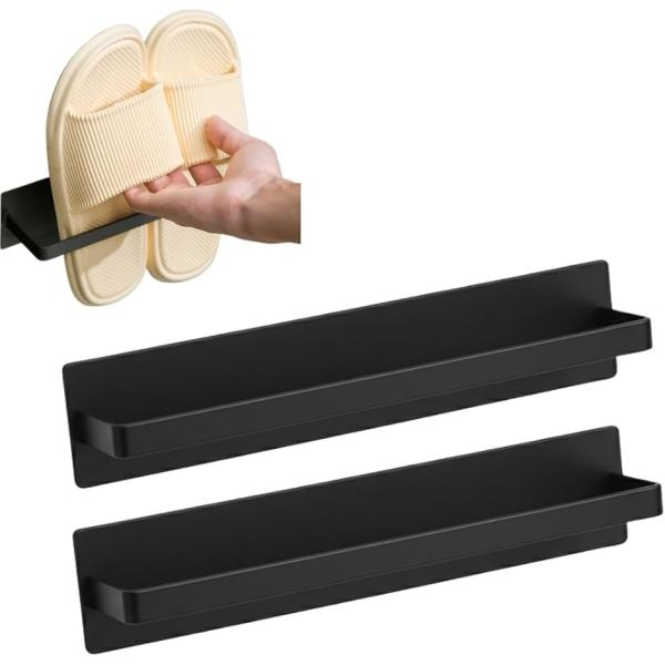 バリエーションコード : 2BRF56G402「浮かせて整頓」床に置きがちなスリッパを壁面に“浮かせて”収納。床置きと比べて、掃除のときに掃除機やモップが引っ掛からず快適。玄関や脱衣所の動線をすっきり保て、日々の片付けが短時間で完了。「工具...