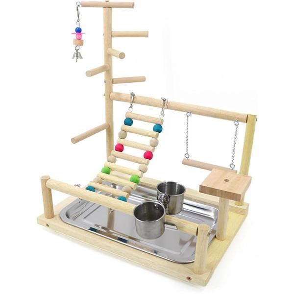 バリエーションコード : 2BRFX0X8LSオウムやセキセイインコ、ラブバード、ボタンインコ、オカメインコなどのとりにぴったりな木製バードトイ。ケージ内でも外でも楽しく遊べるおもちゃです。鳥が夢中になる木製の遊び場。セキセイインコやラブバ...