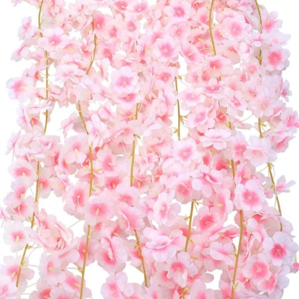 「リアルな桜の造花」 絹素材の花びらを使用し、柔らかい質感と自然な色合いで本物のような雰囲気を演出します。「自由に曲げられるワイヤー入り」 枝部分にはワイヤー入りで、お好みの形や角度に調整でき様々な装飾に対応します。「取り付け・装飾が簡単」...