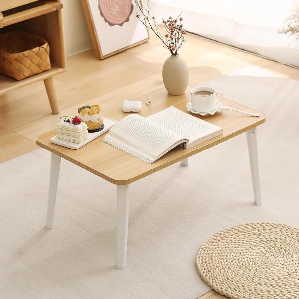 バリエーションコード : 2BRGO98NCU「基本仕様」製品サイズ：長60x幅40cmx高さ28cm（2 つのサイズ オプション）；折りたたんだ厚み：約4.5cm 商品重量：2.7kg 耐荷重：15kg 高品質な素材：天板/HDF木製、脚...