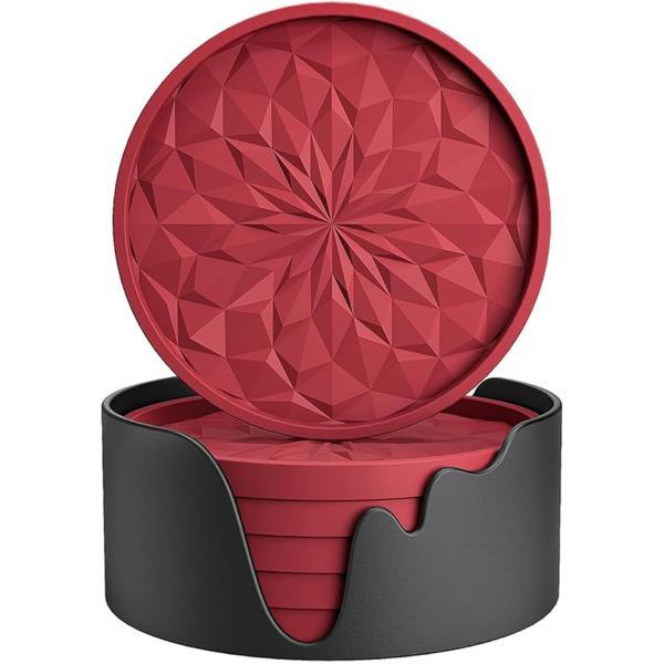 バリエーションコード : 2BRH346IU1「もう、くっつかない。感動の快適体験を」 グラスを持ち上げた瞬間、コースターまで付いてきてヒヤッとした経験はありませんか？ このコースターは、そんな日常の小さなストレスを解消するために生まれまし...