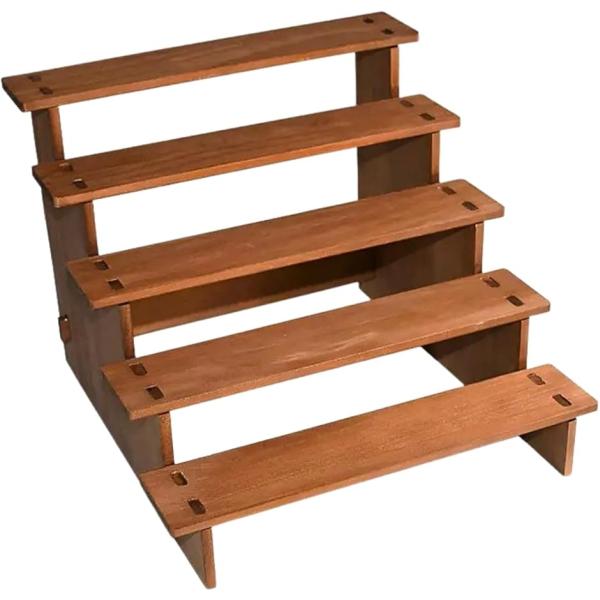 バリエーションコード : 2BRHF9L3H3「美しく魅せる木製ディスプレイ」天然木を使用したディスプレイスタンドです。ハンドメイド作品や雑貨、小物を立体的に陳列でき、温もりのあるナチュラルな印象を与えます。ショップ什器や撮影小物にも最適で...