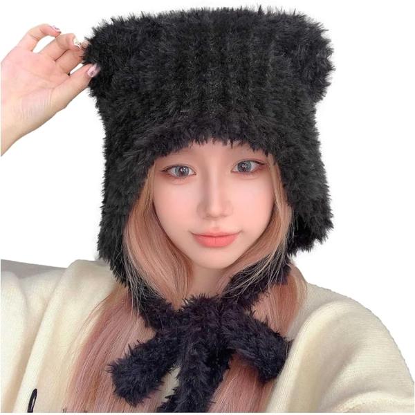 バリエーションコード : 2BRHJI9D69ちょこんと見える耳のデザインがとってもキュート。映え写真にももってこいのかわいさでお友達とおそろいも。ゆったりかぶれて寒さからも守ってくれる防寒アイテムとしてもGOOD小顔効果も期待。柔らか素材...