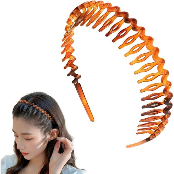 バリエーションコード : 2BRHX06W4L「痛くならない快適フィット」弾力のある素材と絶妙なフィット感で、長時間着けても頭が痛くなりにくい設計。「すっきりまとまるコーム付き」内部の細かいコームが髪をしっかりキャッチし、ズレずに1日中スタ...