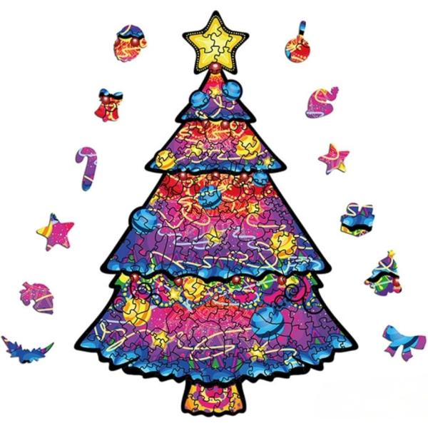 バリエーションコード : 2BRHYVXOKU木製パズルは、全300ピース、組み立てると大きなクリスマスツリーに。ピースはサンタ、星、プレゼントなどクリスマスモチーフ。ユニークなデザインは見るのも組み立てるのもワクワク。 子供から大人、高齢...