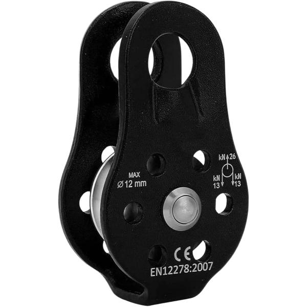 バリエーションコード : 2BRITF0RDU「軽量で持ち運びやすい」高強度アルミ合金製のシングルプーリーは、軽量で、サイズも8.1x4.4cmとコンパクト。どこへでも簡単に持ち運べます。「強力なサポート」26kN/20KNの破断強度を誇り...