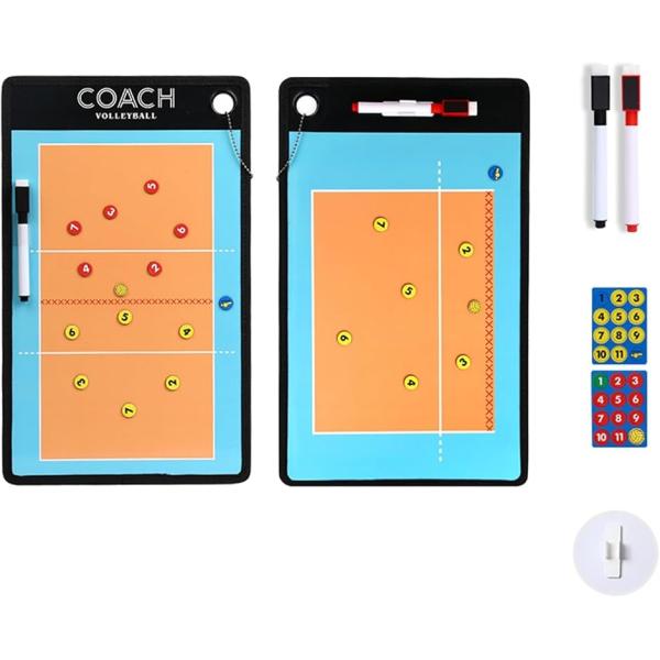 バリエーションコード : 2BRITTDHKH指導に欠かせない戦術ボード。見やすいレイアウトで、必勝に向けての作戦ボードとしてポジションやチーム編成をわかりやすく説明できます。コート図で選手のポジションや動きが明確になり、練習や試合でのコー...