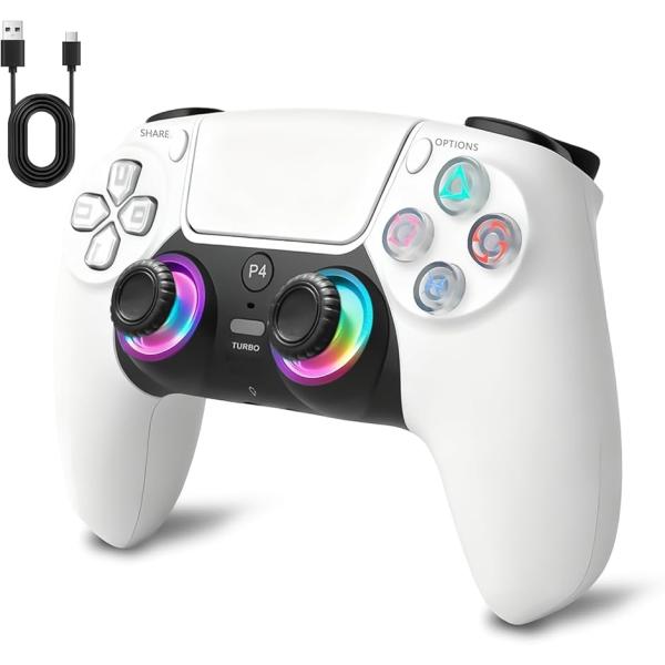 バリエーションコード : 2BRJIU1SK8「どんな機器にも対応。幅広いプラットフォームで楽しめる」 このコントローラーなら、PC（Win7/8/10/11）、PS3、PS4、Android 端末まで、いろんな機器に対応してるよ。ドライバ...