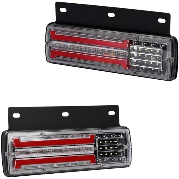 1. 「これ一つで5役」光のカスタムがこれほど手軽に。 驚きの5WAY機能。: このLEDテールランプは、ただ光るだけじゃありません。ブレーキ、スモール、バックの基本機能はもちろん、あの人気のxx「ウインカー」と「流れるウインカー（シーケン...